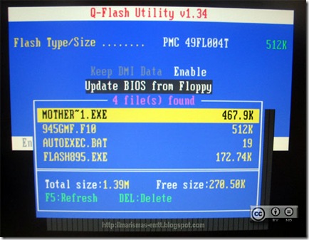 EMTT: Flash BIOS